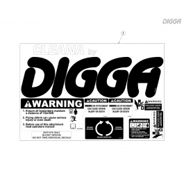 BUCKET BROOM - DECALS