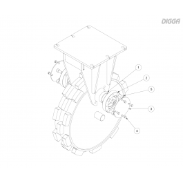 Compaction Wheel - Assembly