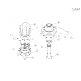 Hydrive - Gearbox assembly
