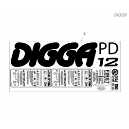 PD12 - DECAL KIT