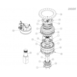 SD80 - Gearbox assembly